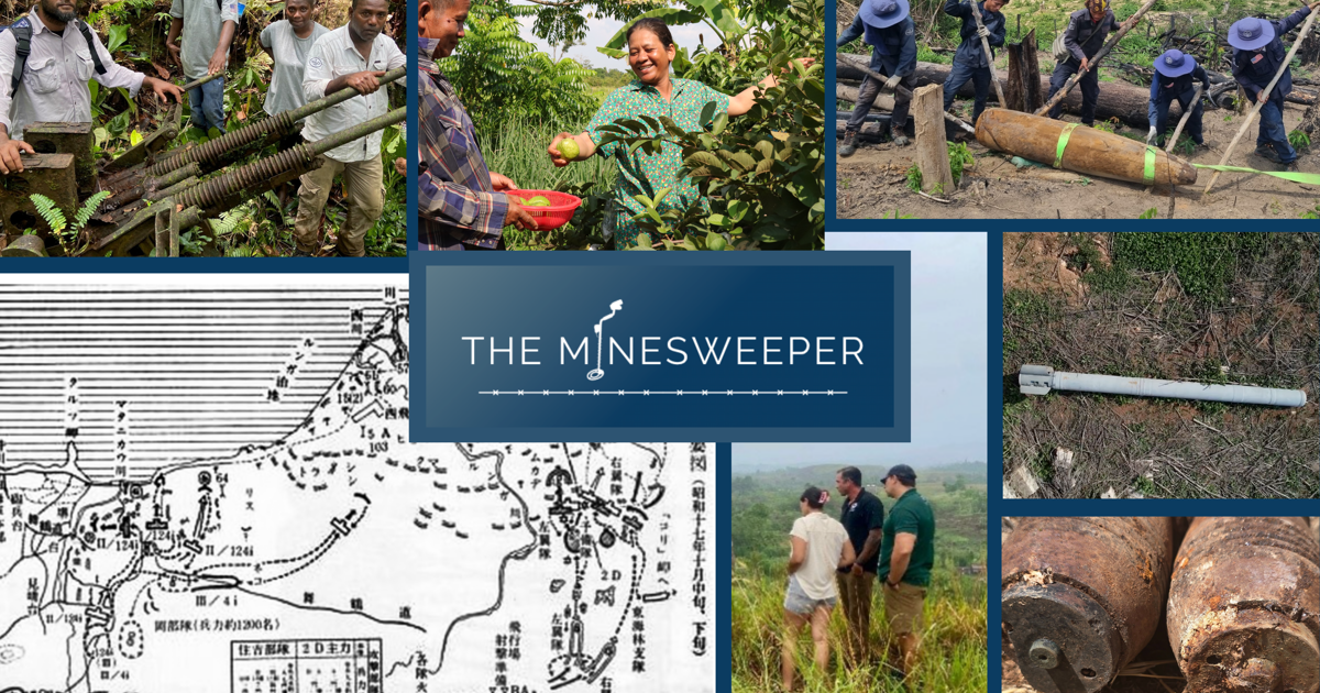 The Minesweeper: Buried Bombs and Buried History | The HALO Trust USA